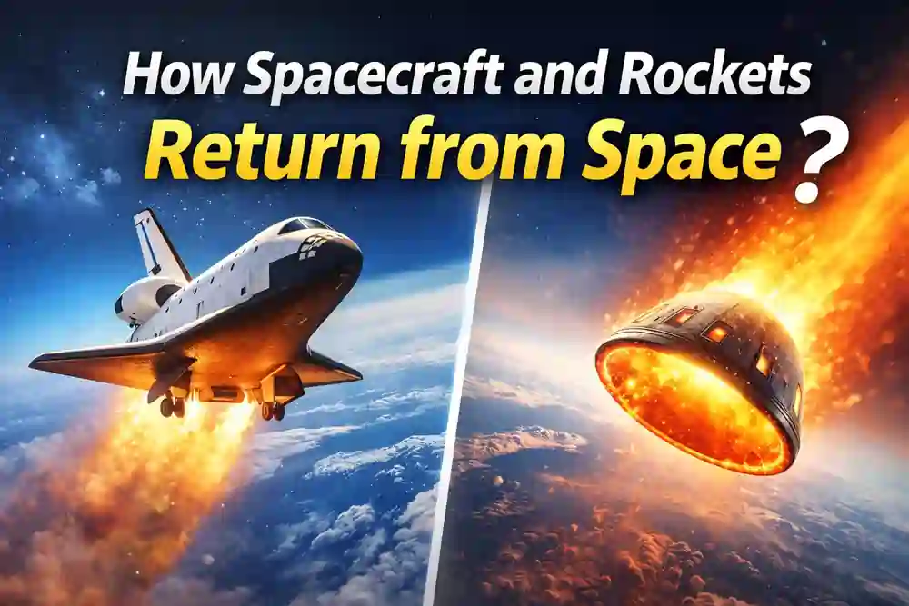 How Spacecraft and Rockets Return From Space: The Science Behind Reentry